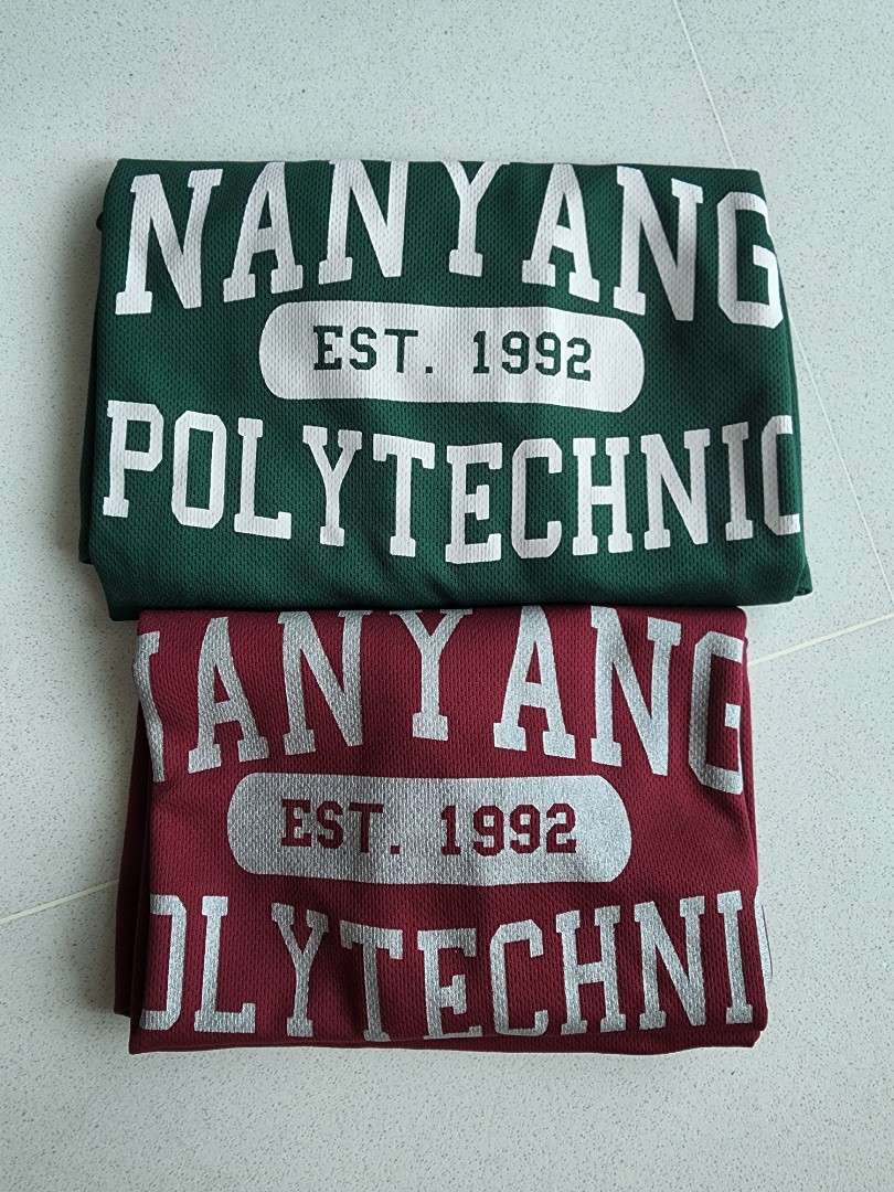 NYP Nanyang Polytechnic drifit shirts, Men's Fashion, Tops & Sets ...