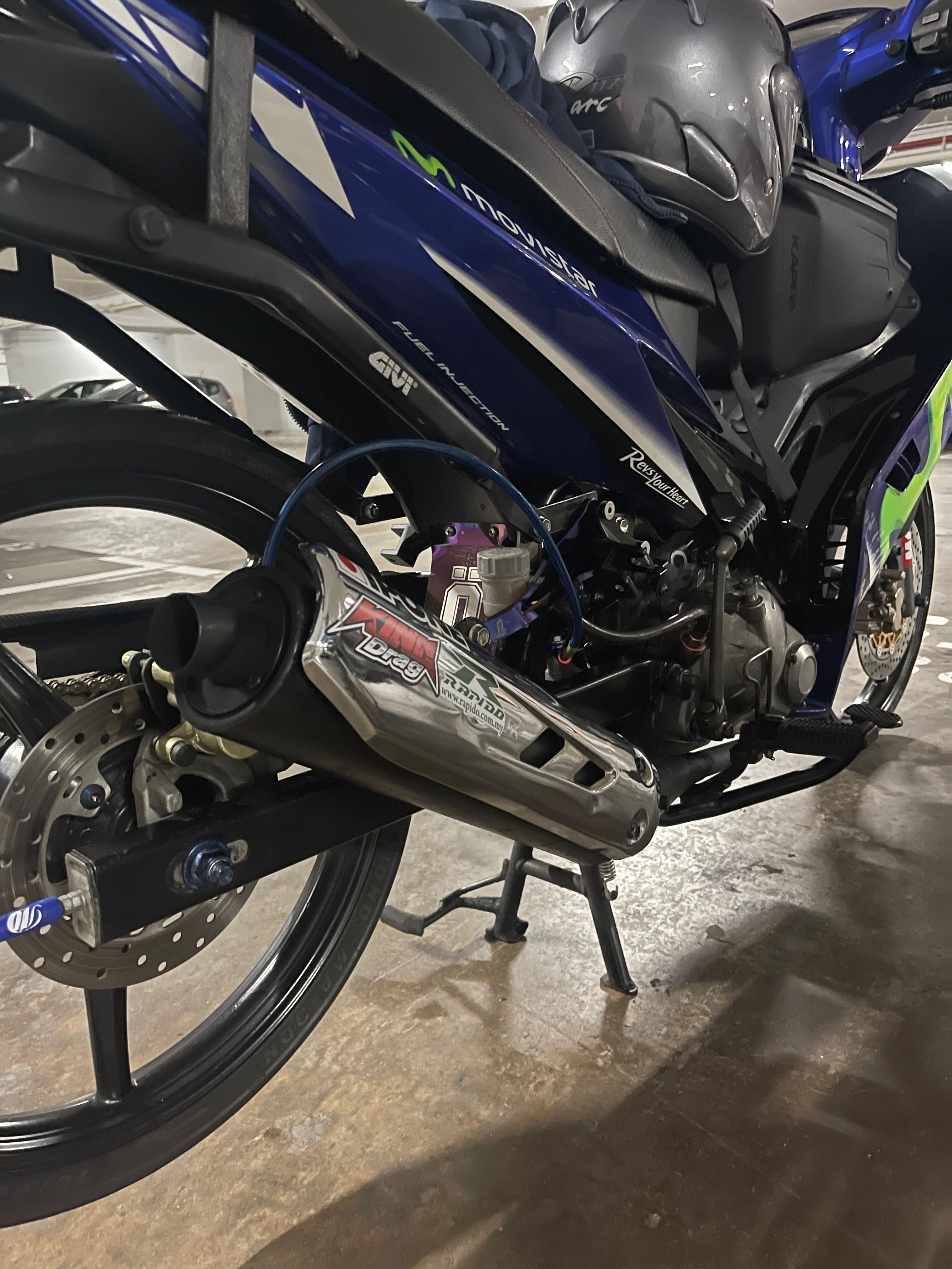 ABM Racing Std Open Done Operate Exhaust LC 135 V1 Spark X1R ...