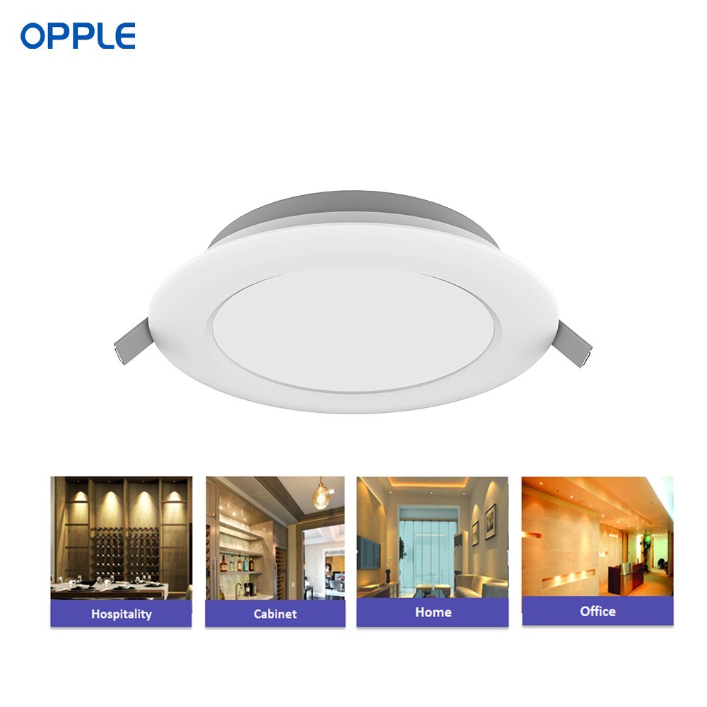 Opple LED Slim Downlight EcoMax R 150 12 Watts Warm White, Furniture ...
