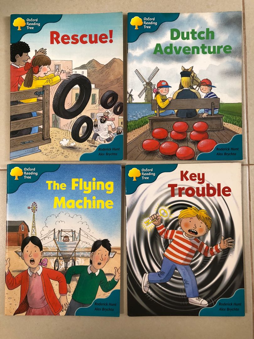 Oxford Reading Tree Stage 9 More Stories 4 books, 興趣及遊戲, 書本 & 文具, 小朋友書 ...