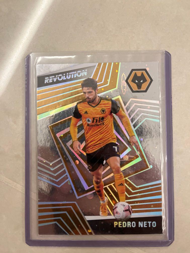 Pedro Neto Wolves Panini Revolution 20/21 Cosmic Parallel /75, Hobbies ...