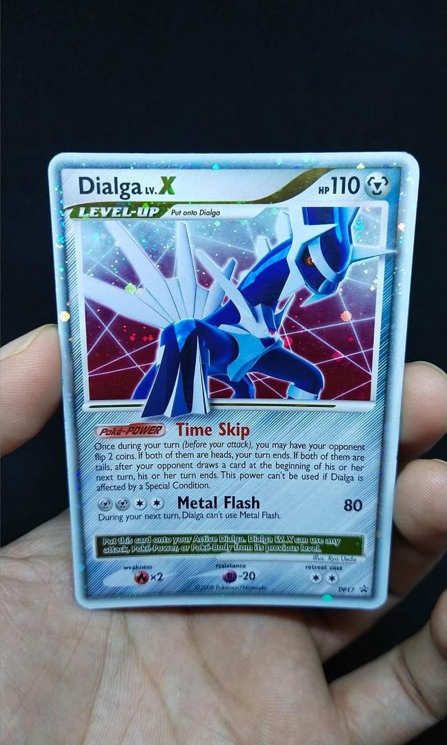 Pokemon Card - DIALGA LV.X # DP17 - HOLO (D&P: BLACK STAR PROMO) YEAR ...