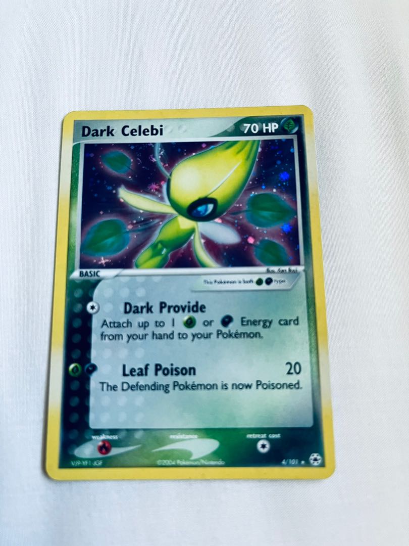 Pokemon dark celebi 4/101 on Carousell