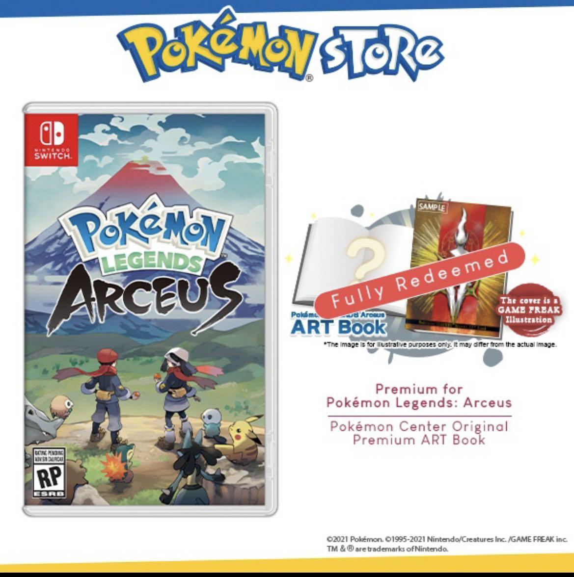 Pokémon Legends Arceus (FULL PREORDERED SET), Video Gaming, Video Games ...