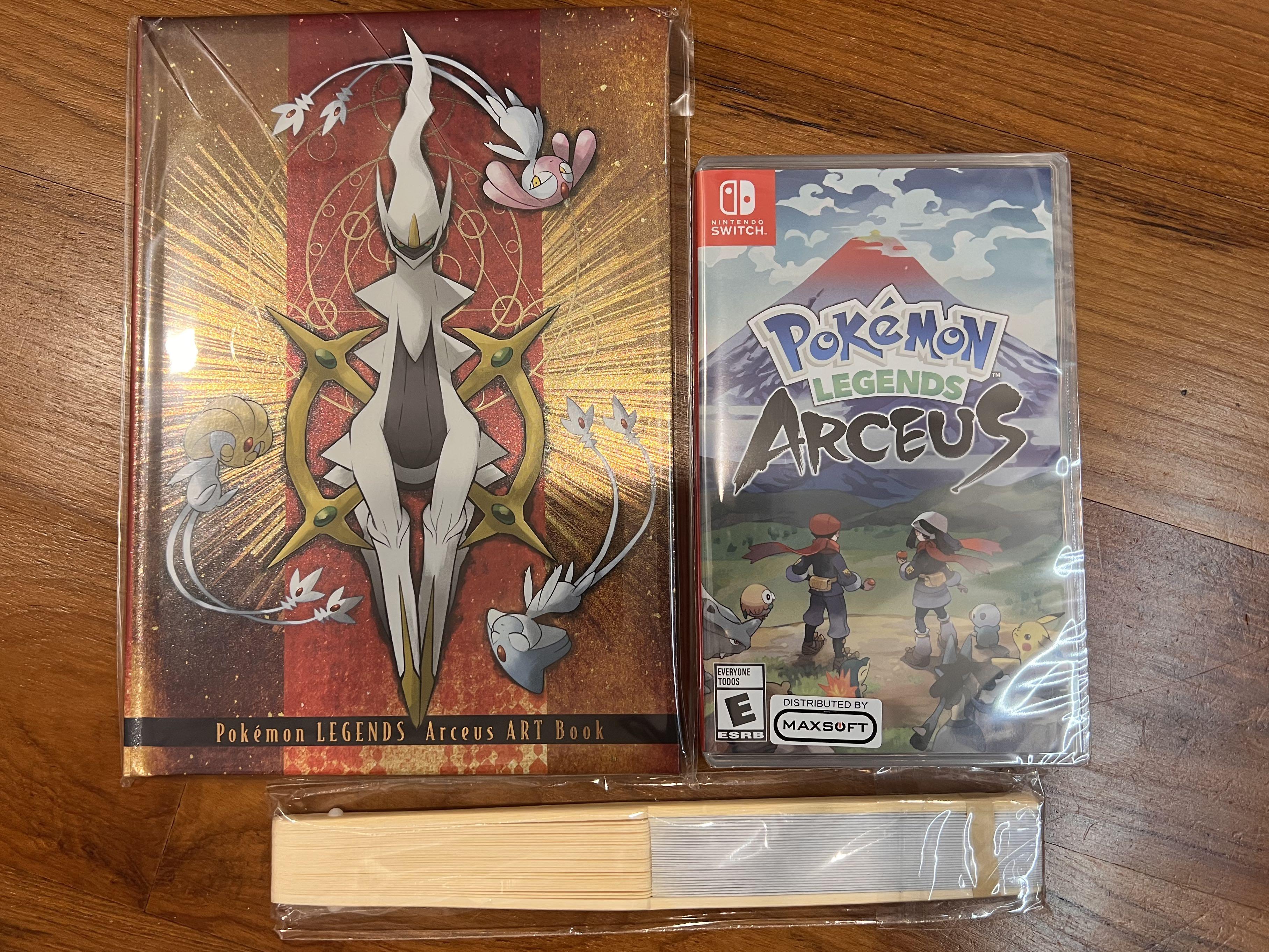 Pokémon Legends Arceus (FULL PREORDERED SET), Video Gaming, Video Games ...