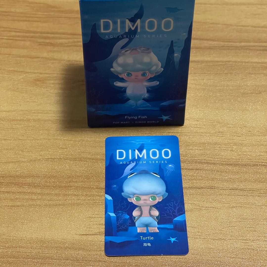 Popmart Dimoo Aquarium series sea turtle, Hobbies & Toys, Toys & Games ...