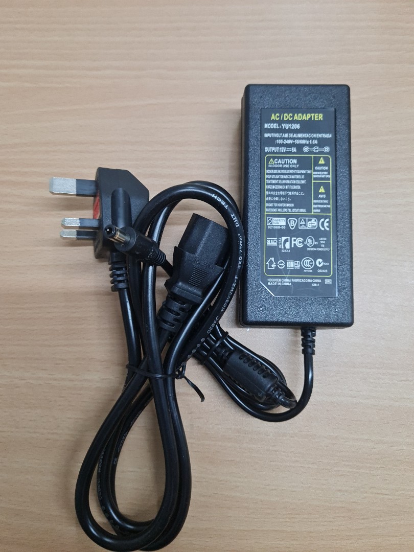 Power adapter modal:YU1206, Everything Else on Carousell