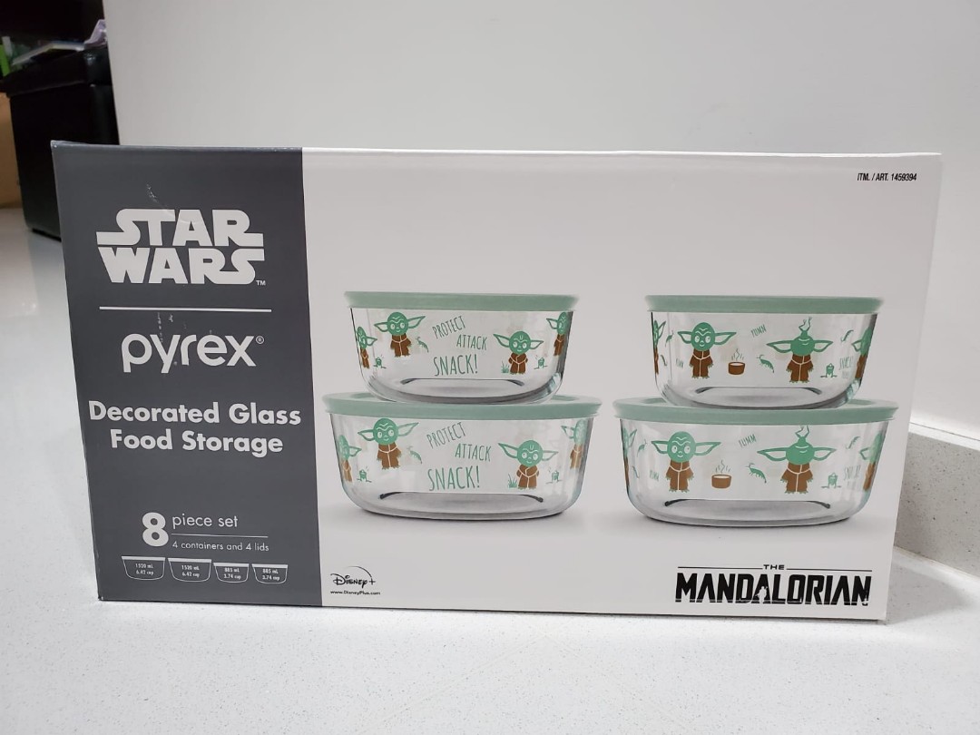 Pyrex Star Wars Collection - Mandalorian, Furniture & Home Living ...
