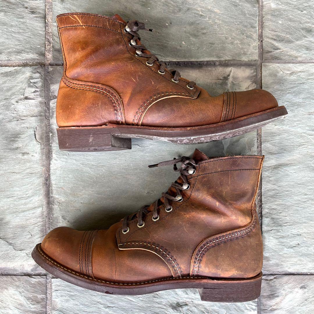 Red Wing Iron Ranger 8085, Men's Fashion, Footwear, Boots on Carousell