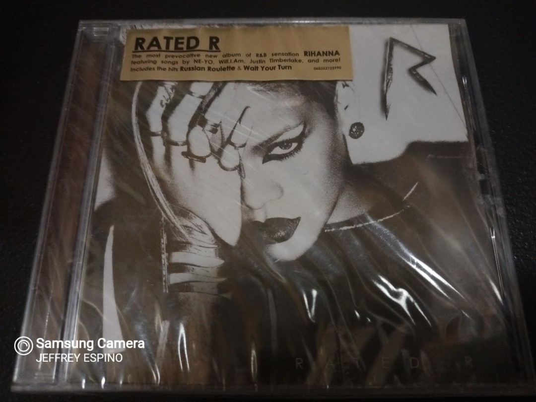 Rihanna Rated R sealed cd, Hobbies & Toys, Music & Media, CDs & DVDs on ...