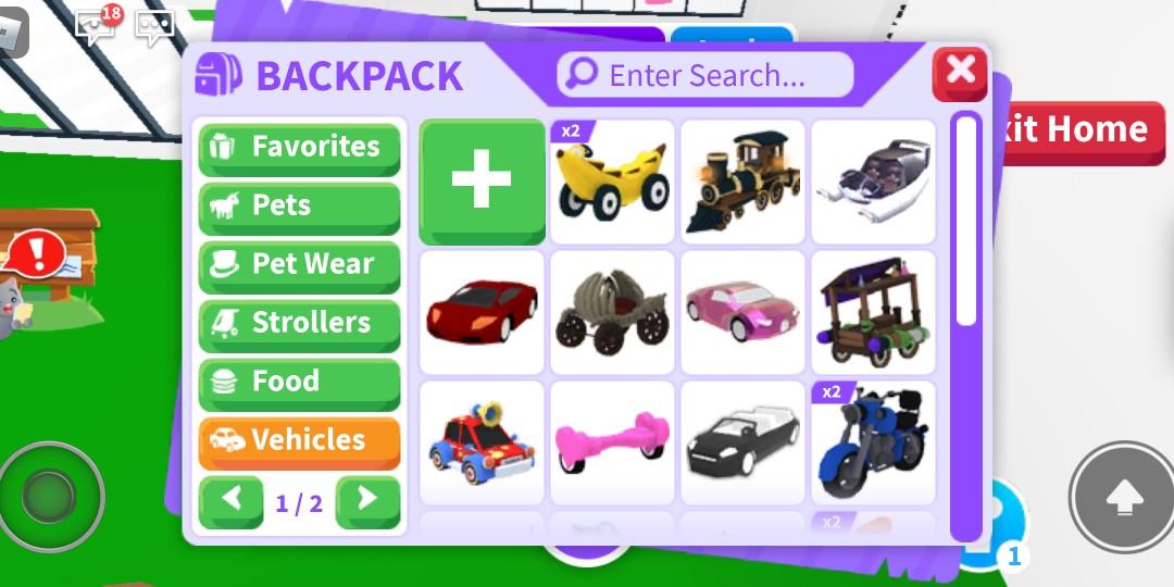 Roblox Adopt Me Pets, Strollers, etc., Video Gaming, Video Games ...