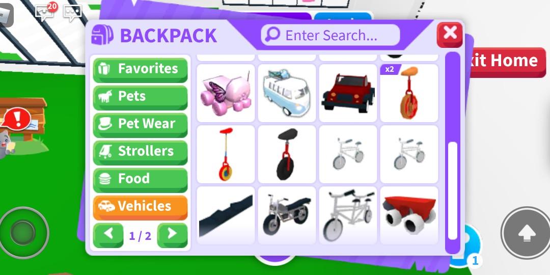 Roblox Adopt Me Pets, Strollers, etc., Video Gaming, Video Games ...