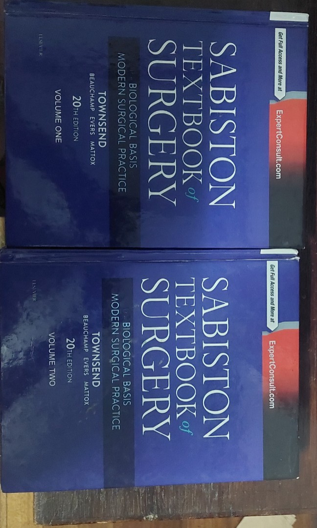 Sabiston surgery, Hobbies & Toys, Books & Magazines, Textbooks on Carousell