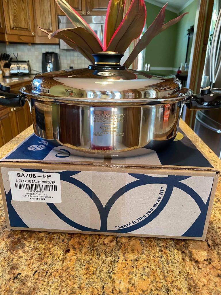 Saladmaster elite saute, Furniture & Home Living, Kitchenware ...