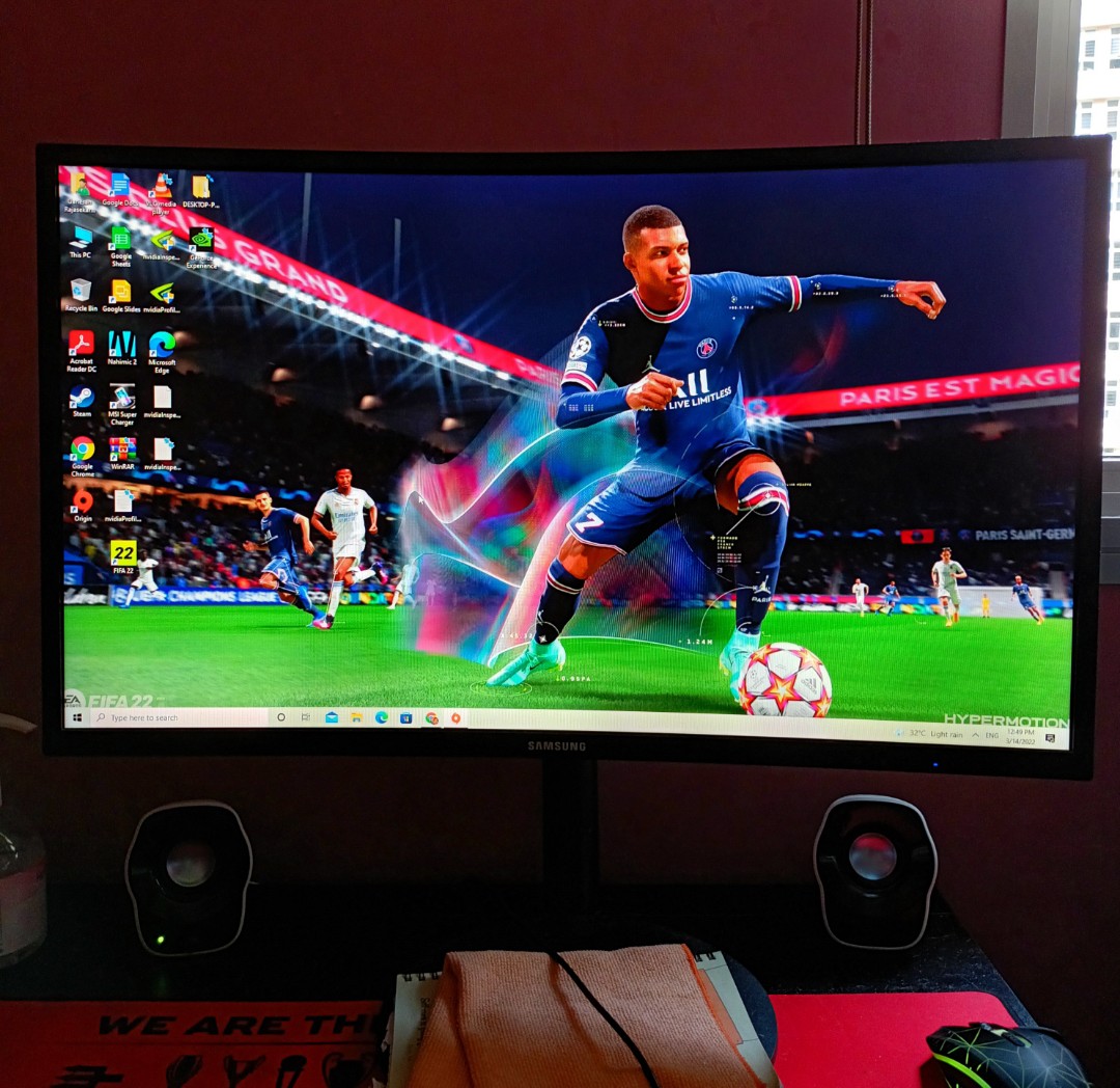 Samsung C27F390, Computers & Tech, Parts & Accessories, Monitor Screens ...