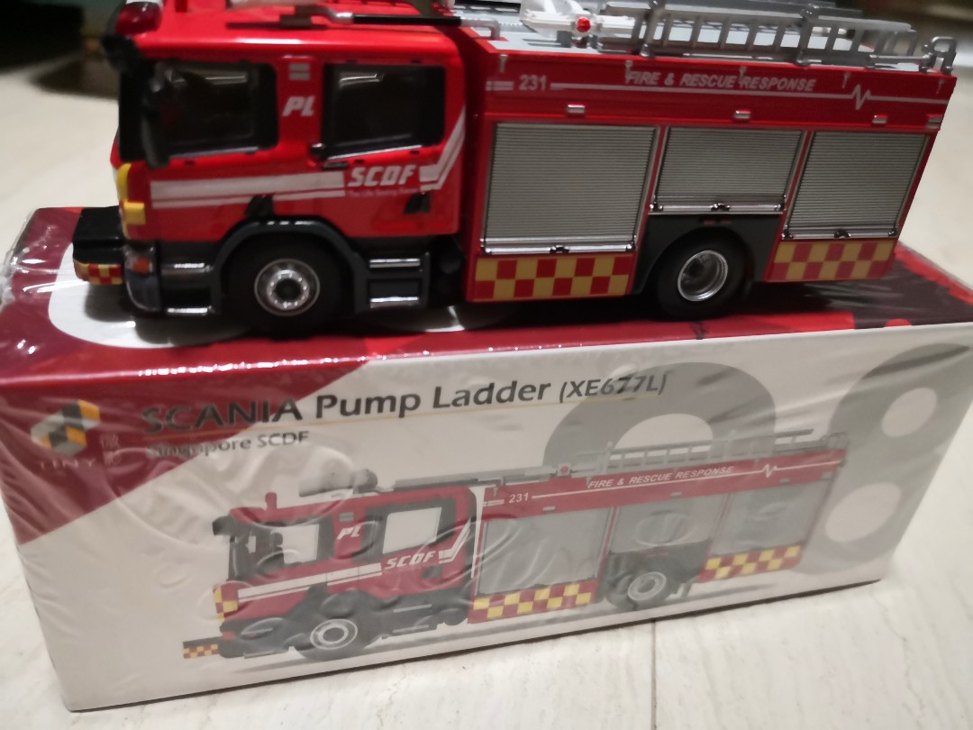 SCDF Pump Ladder Singapore, Hobbies & Toys, Toys & Games on Carousell