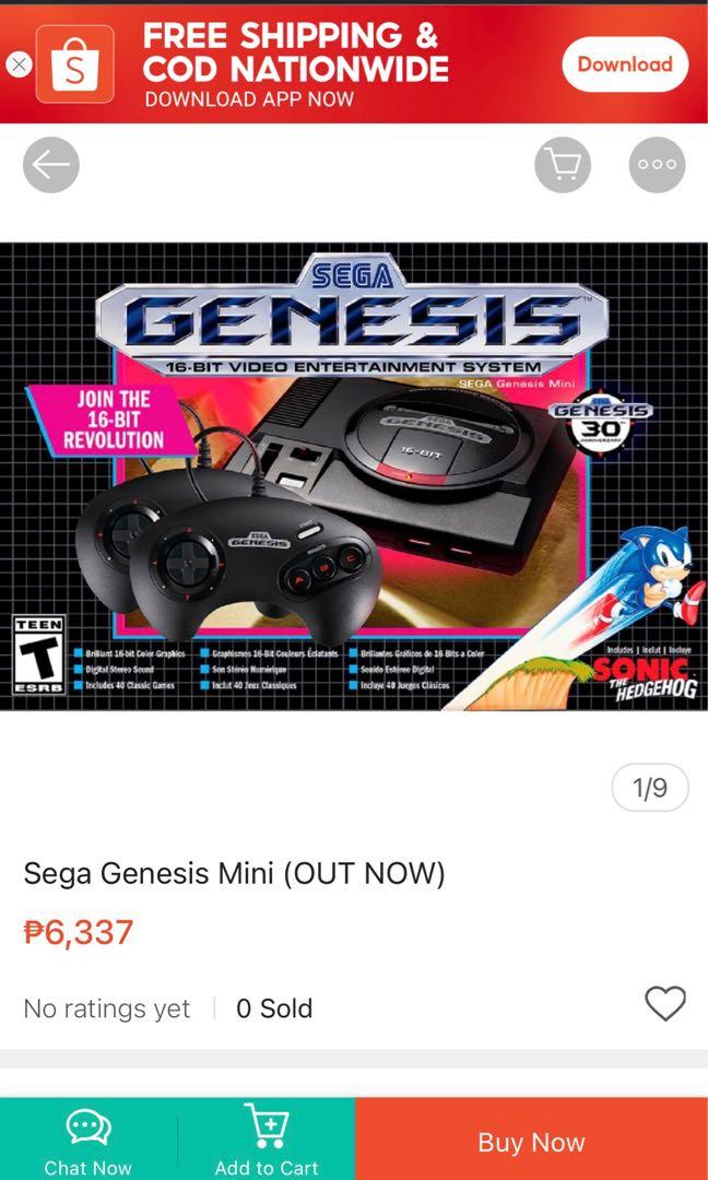 Sega genesis, Mobile Phones & Gadgets, Other Gadgets on Carousell