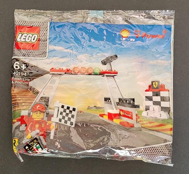 Shell Ferrari Lego Finish Line and Podium on Carousell