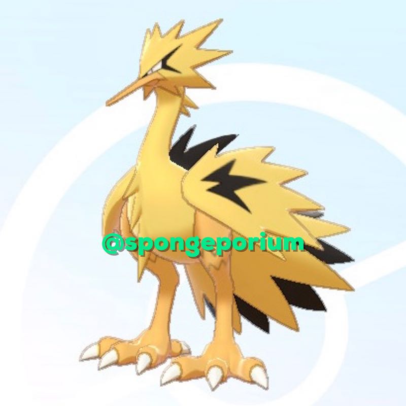 Shiny Galarian Zapdos (Pokemon Sword & Shield) (Nintendo Switch), Video ...