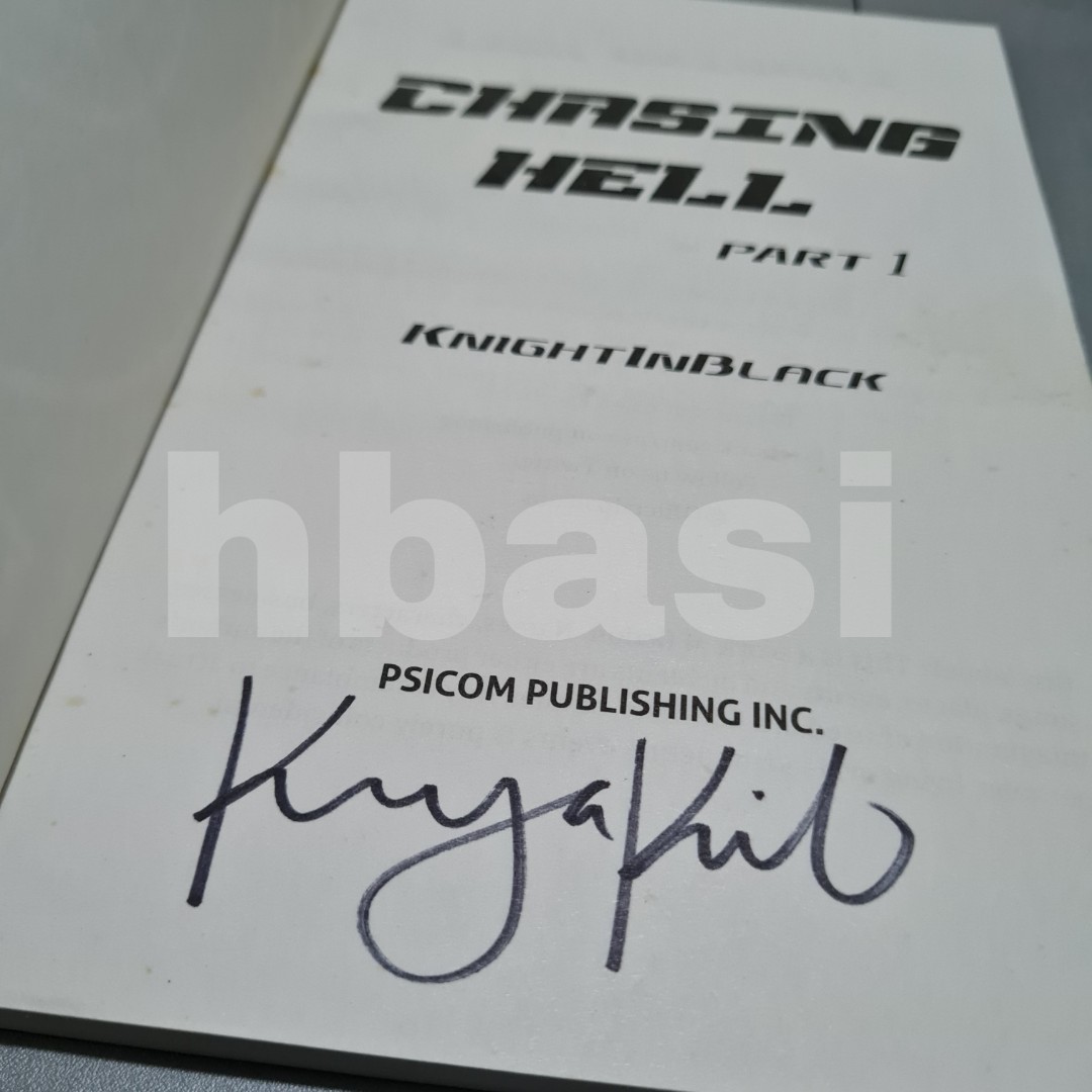 Signed Chasing Hell parts 1 & 2 by KnightinBlack (KIB) | Wattpad book, Hobbies & Toys, Books ...