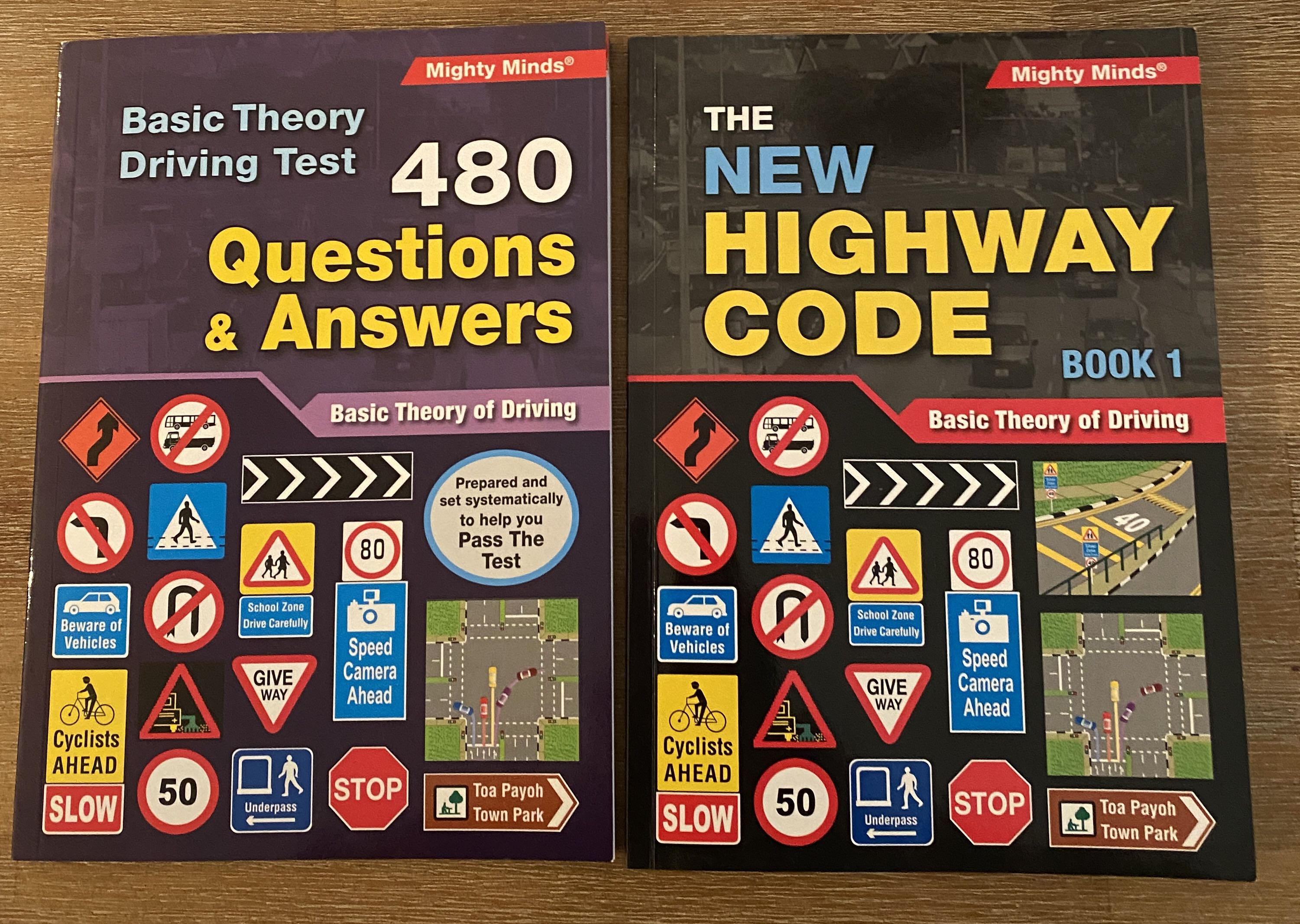 Singapore Basic Theory driving test and highway code book, Hobbies ...