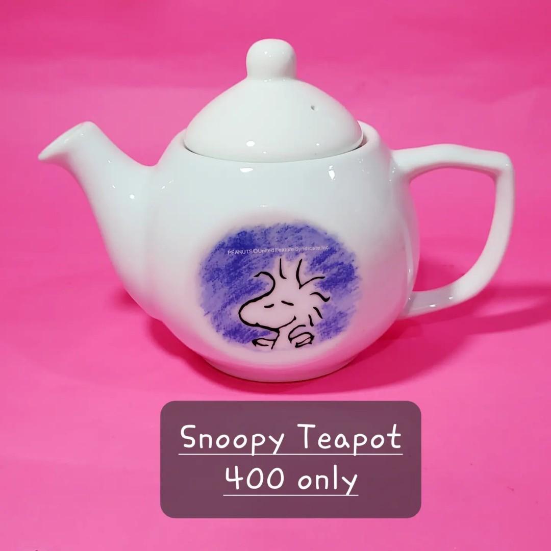 Snoopy Teapot, Furniture & Home Living, Kitchenware & Tableware, Coffee ...