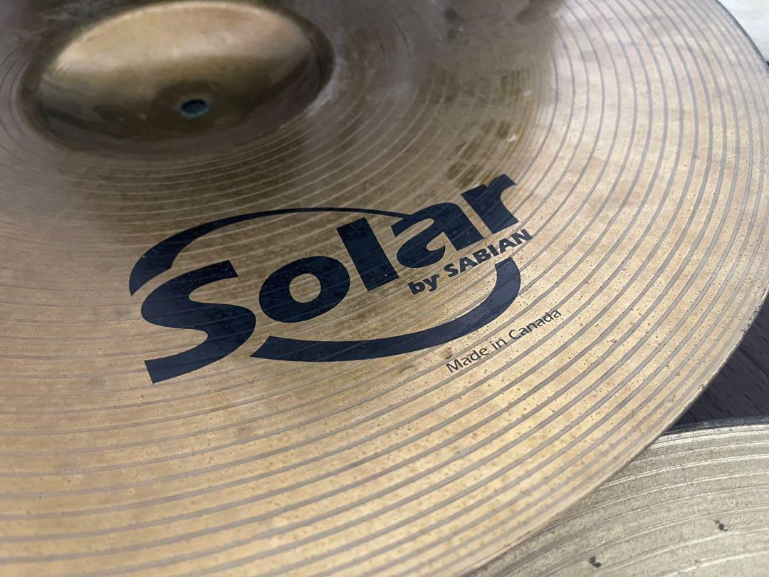 Solar Performance Cymbal Set by Sabian, Hobbies & Toys, Music & Media ...