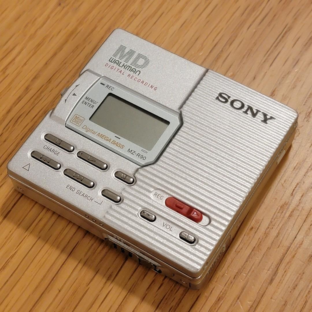 Sony MD walkman MZ-R90, 音響器材, 可攜式音響設備 - Carousell