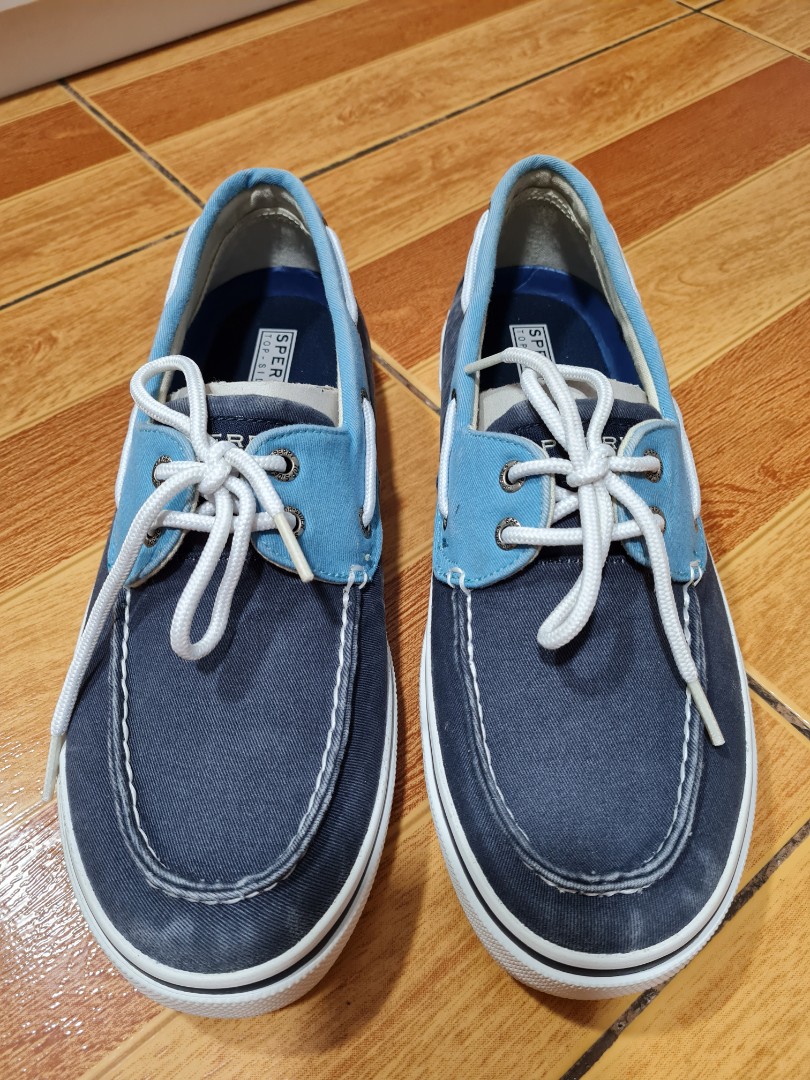 Sperry top-sider halyard navy blue, Men's Fashion, Footwear, Casual ...