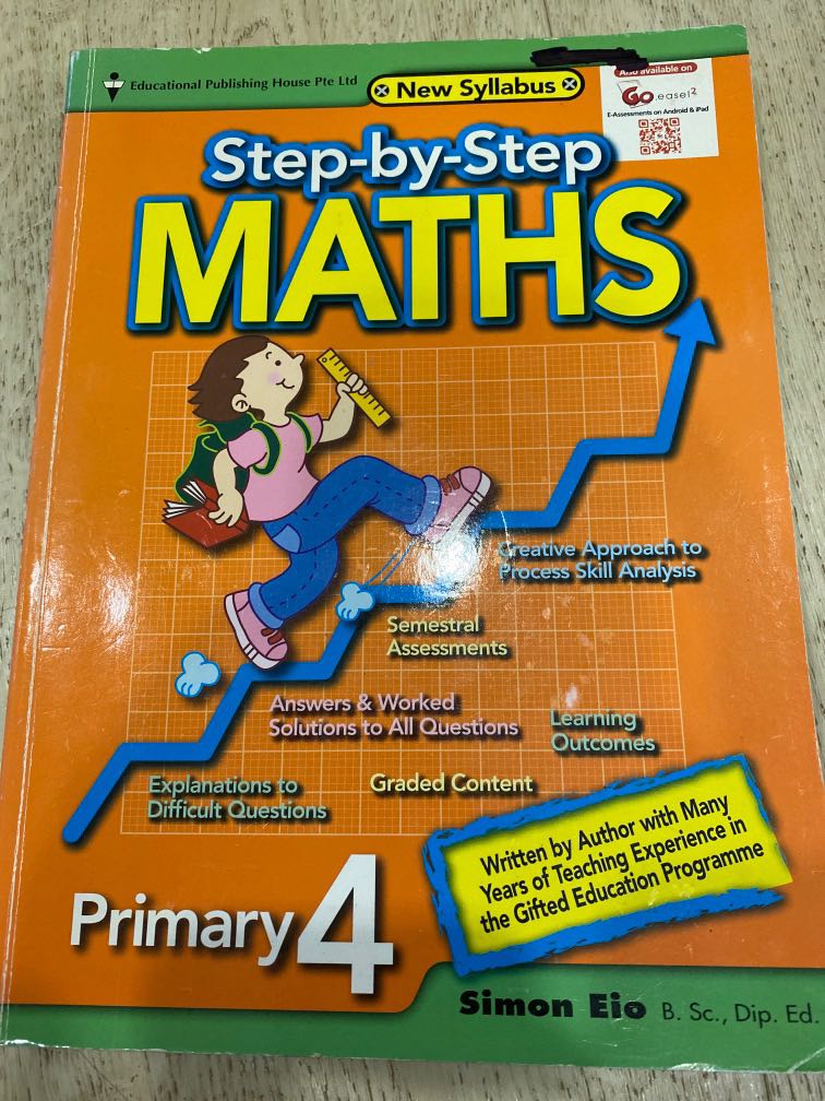 Step-by-Step Maths Primary 4, Hobbies & Toys, Books & Magazines ...