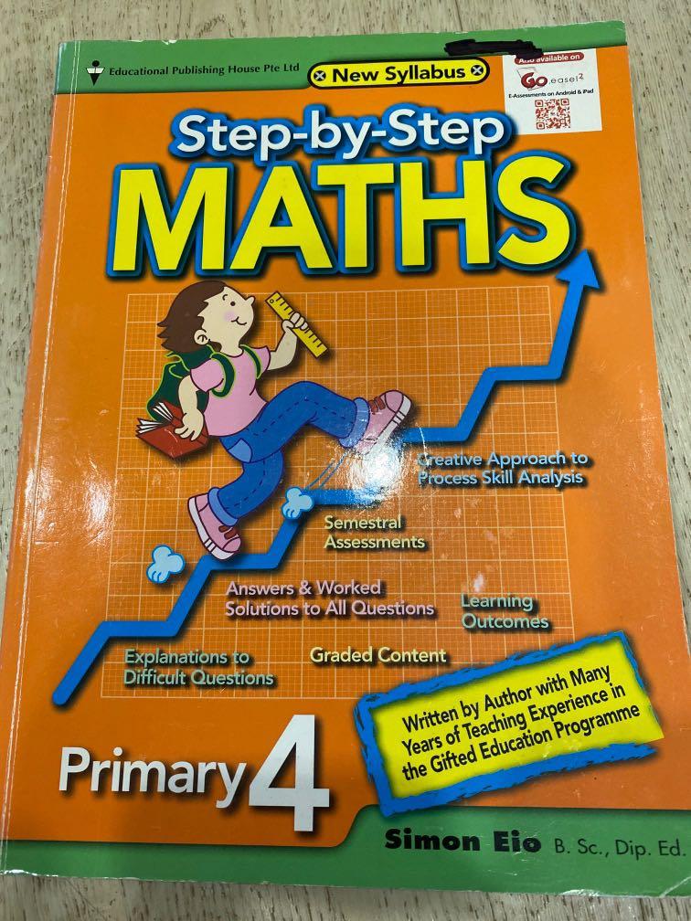 Step-by-Step Maths Primary 4, Hobbies & Toys, Books & Magazines ...