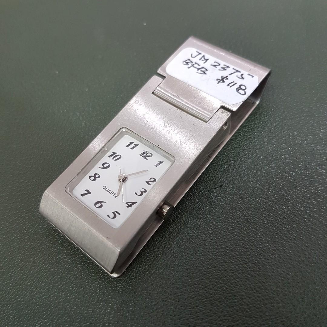 Table Mini Standing Watch Clock, Men's Fashion, Watches & Accessories ...