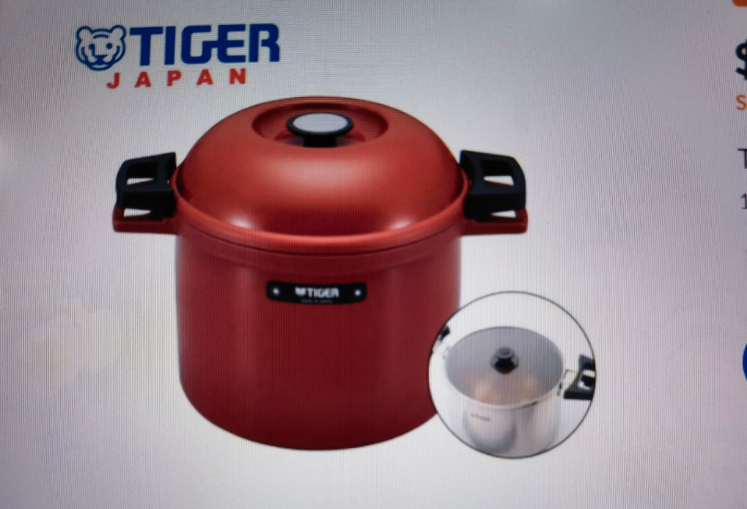 Tiger 4.5L Thermal Magic Cooker, TV & Home Appliances, Kitchen ...
