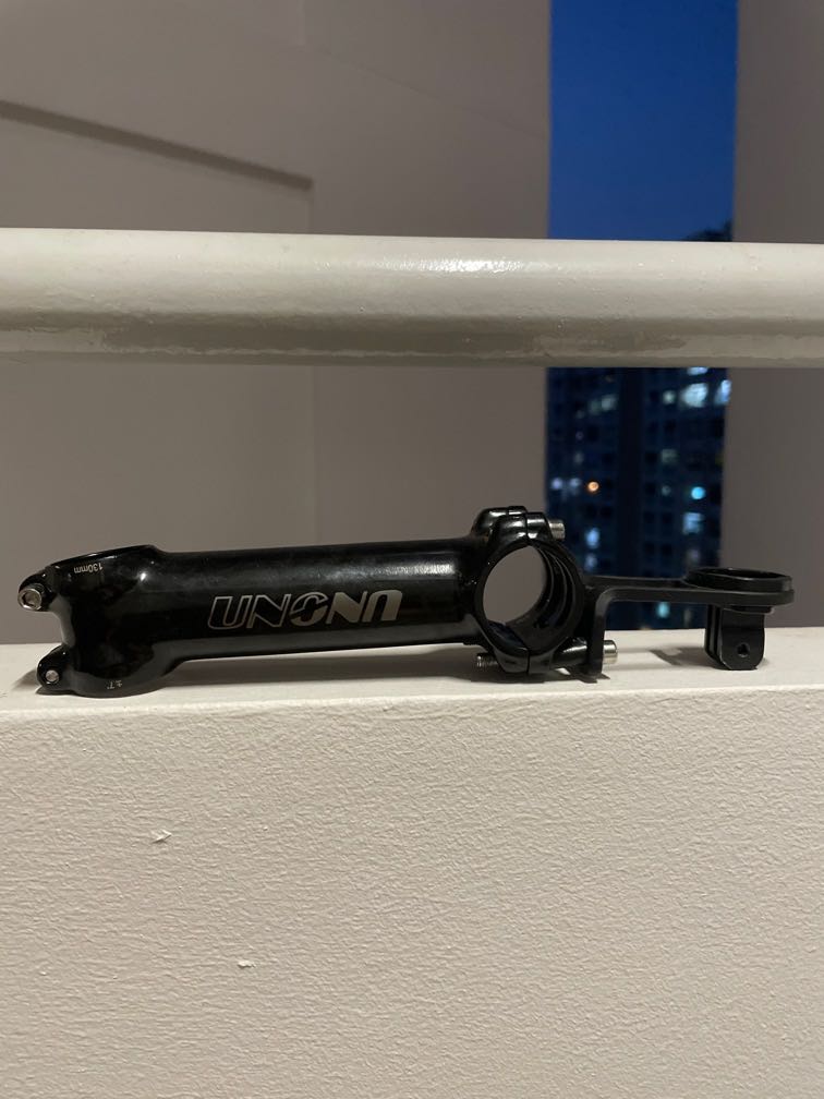 Uno 130mm Stem with Garmin/Phoneholder Mount, Sports Equipment ...