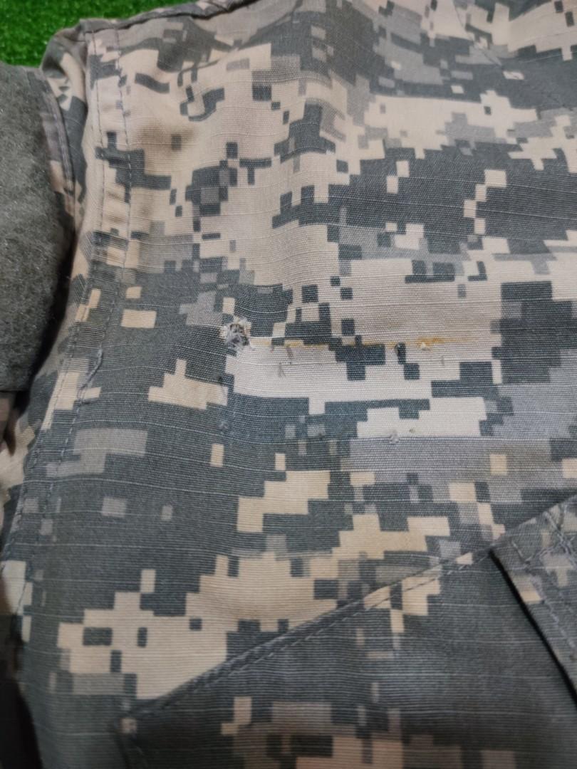 US Army ACU Coat/Uniform (Insects Repellent) Military Issue, Men's ...