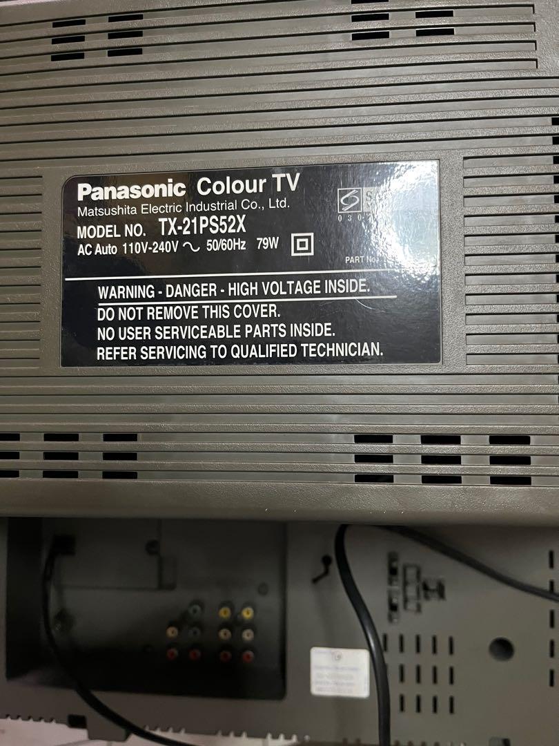 Vintage Panasonic TV, TV & Home Appliances, TV & Entertainment, TV on ...