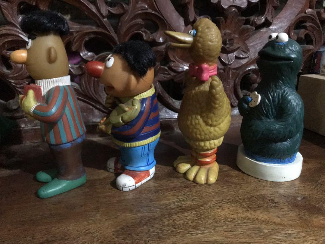 Vintage Sesame Street figures 1978 (Loose), Hobbies & Toys, Memorabilia ...