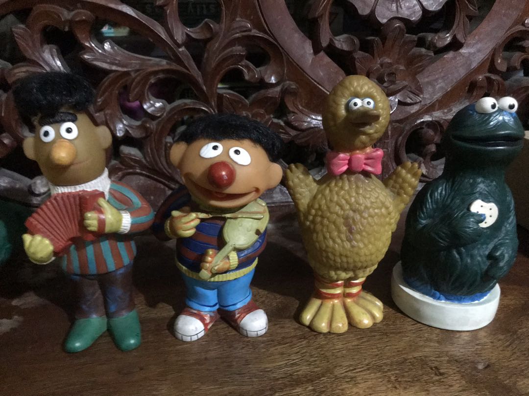 Vintage Sesame Street figures 1978 (Loose), Hobbies & Toys, Memorabilia ...