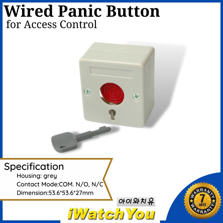 Wired Panic Button, Furniture & Home Living, Security & Locks, Security ...