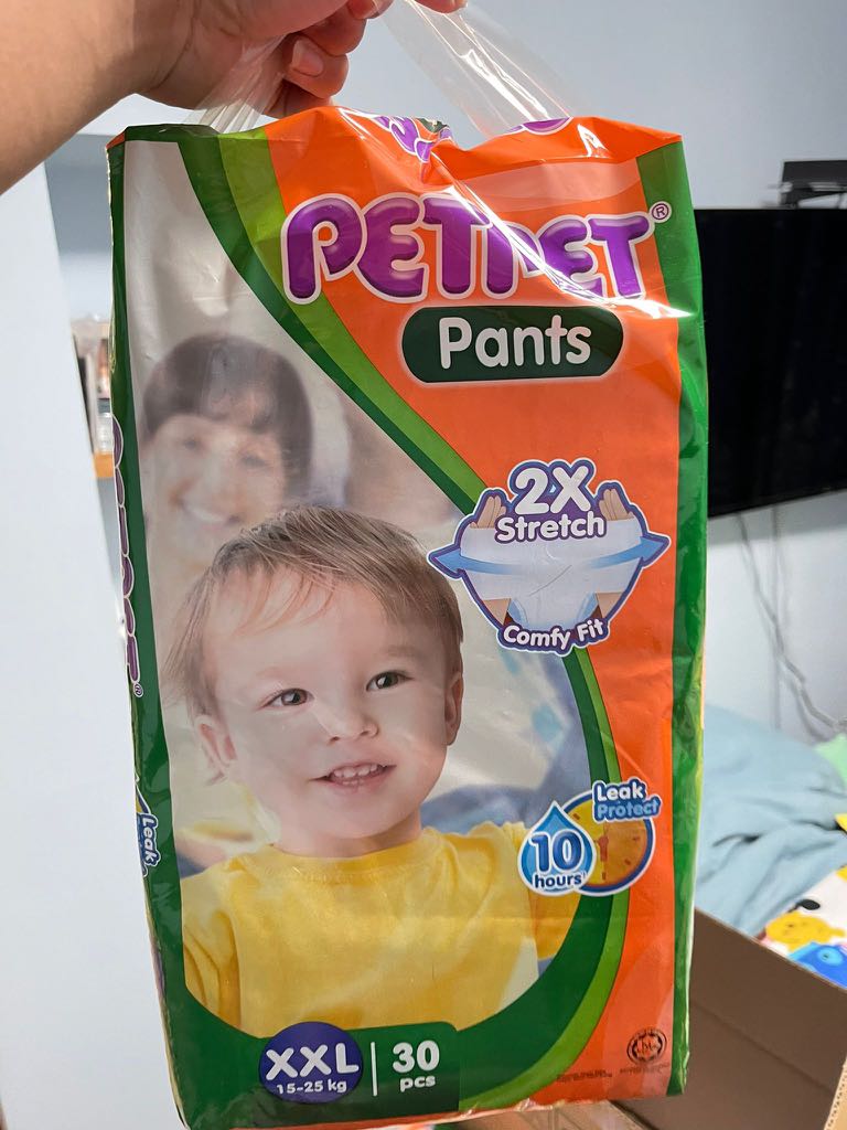 XXL & XXXL Diapers PetPet/Huggies Gold/Nomjeo/Goo.N Friends Doraemon ...