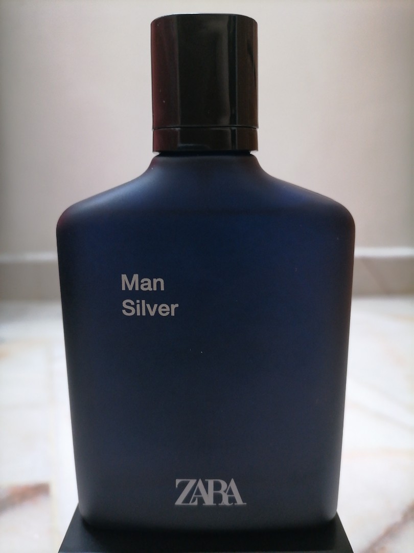Zara Men Silver Cologne Perfume 100ml, Beauty & Personal Care, Hands ...
