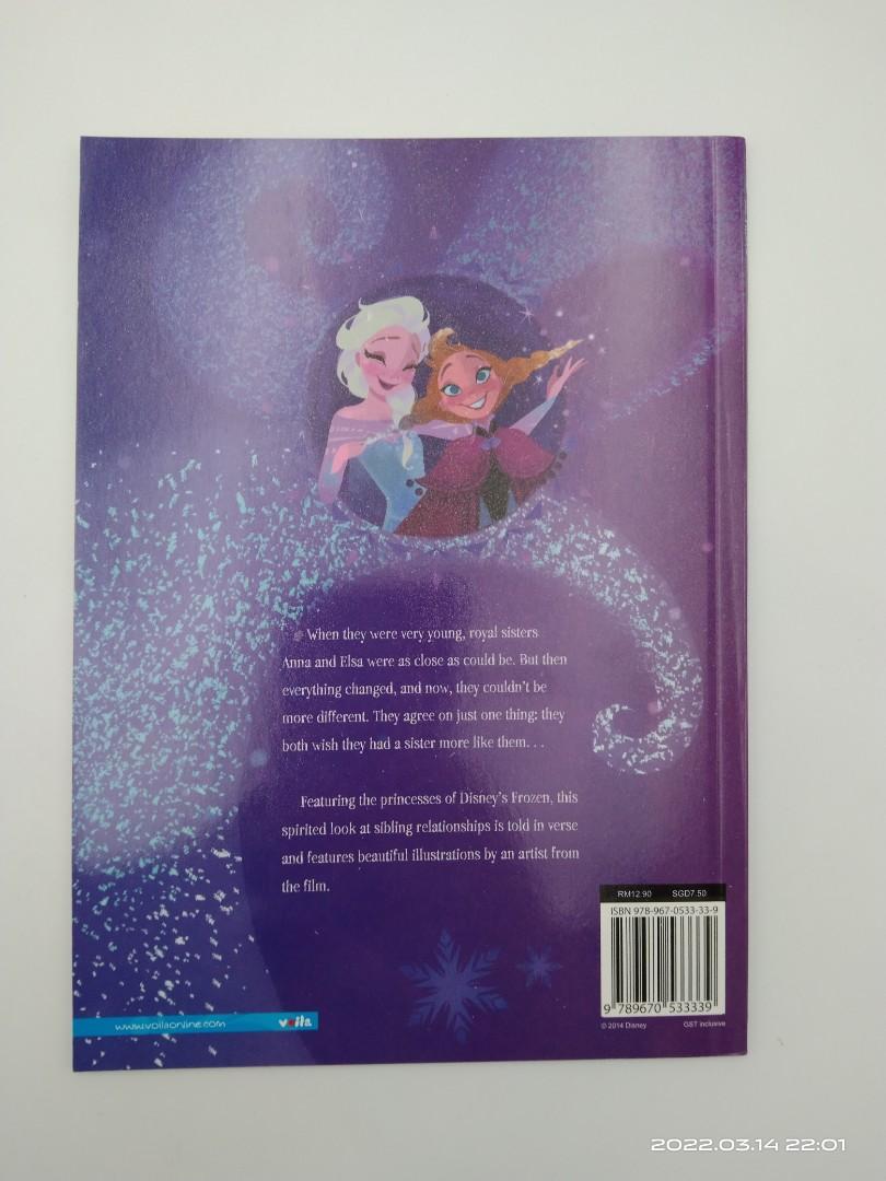 3 Book Bundle: Disney Frozen - A Read Aloud Storybook, A Sister More ...