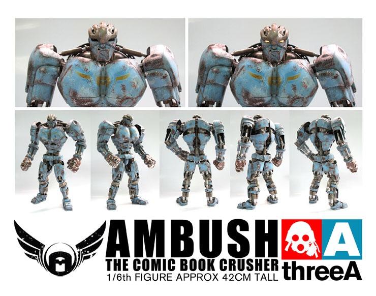 特價 3A ThreeA Threezero Real Steel 鐵甲鋼拳 Ambush 網上限定版 - 連遙控器, 興趣及遊戲, 玩具 ...