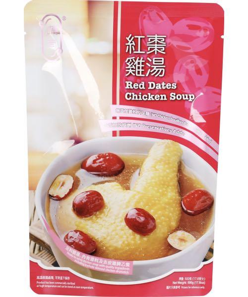 順南-紅棗雞湯 Instant Red Jujube Chicken Soup 500g 預訂 on Carousell
