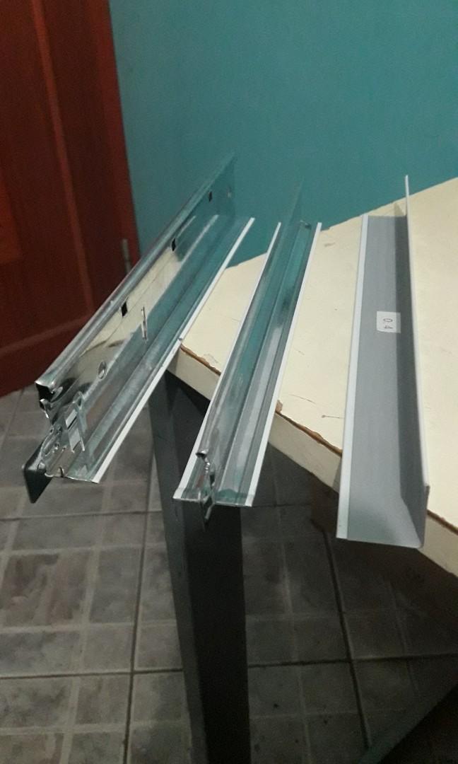 ACOUSTIC BOARD LAMINATED CEILING TILES T RUNNERS, Commercial ...