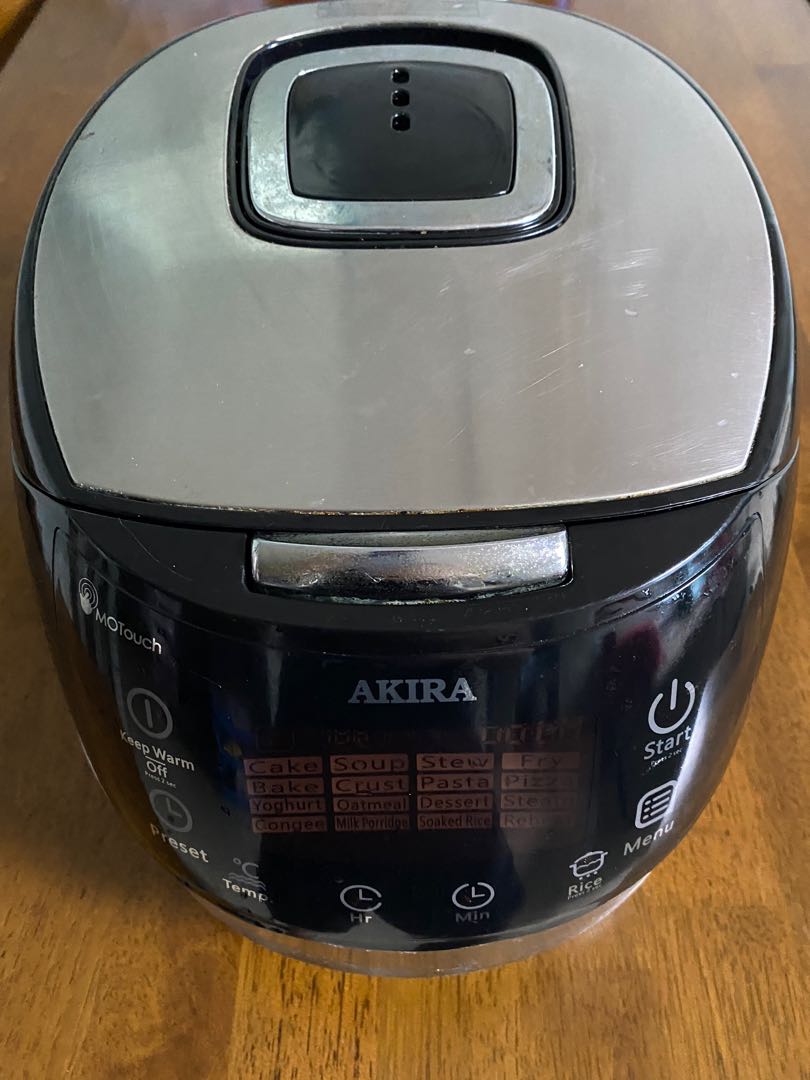 AKIRA rice cooker, TV & Home Appliances, Kitchen Appliances, Cookers on ...