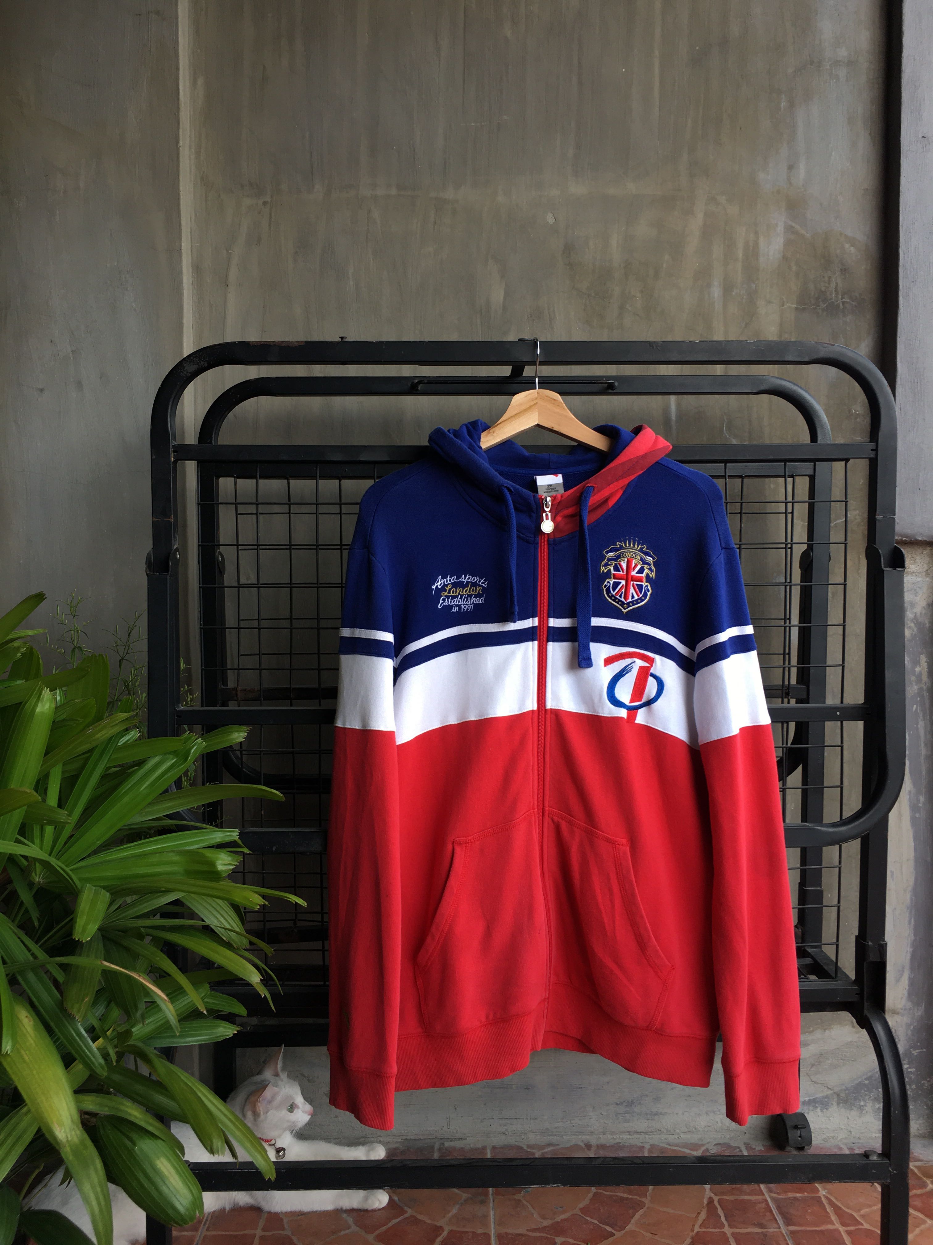 Anta Hoodie Jacket, Men's Fashion, Coats, Jackets and Outerwear on ...