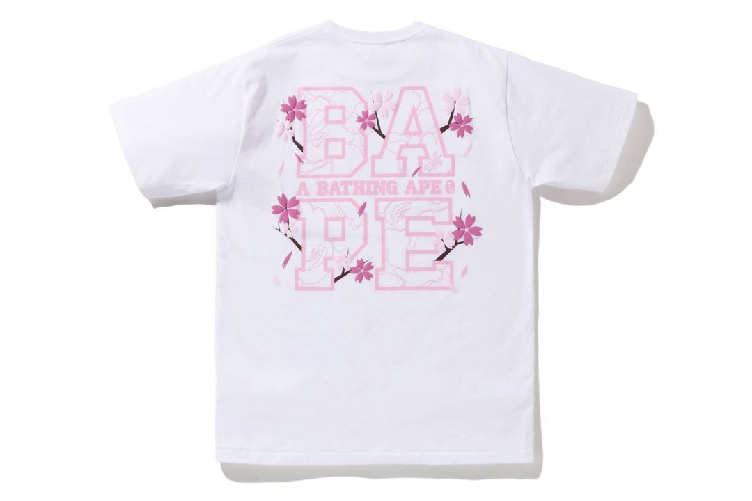 [Confirmed] Bape Sakura Tee, Men's Fashion, Tops & Sets, Tshirts & Polo Shirts on Carousell