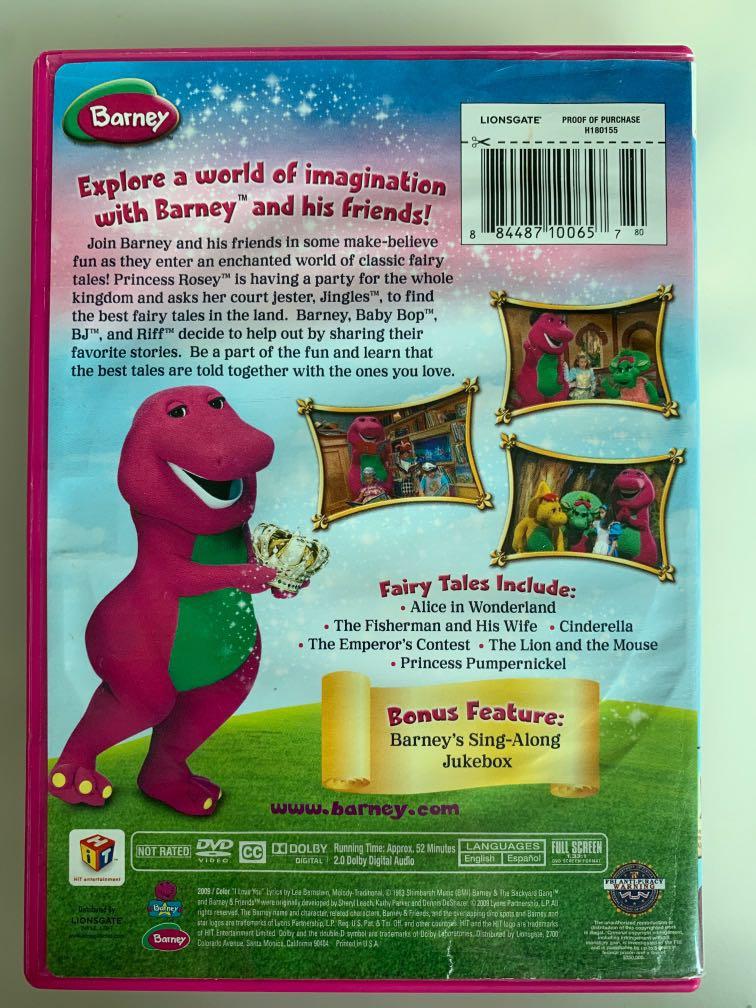 Barney: Once Upon a Dino Tale (DVD), 興趣及遊戲, 音樂、樂器 & 配件, 音樂與媒體 - CD 及 ...