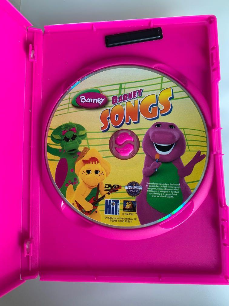 Barney Songs (DVD), 興趣及遊戲, 音樂樂器 & 配件, 音樂與媒體 - CD 及 DVD - Carousell